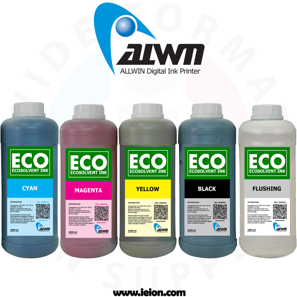 Allwin ECO Ecosolvent Ink 1L Bottle